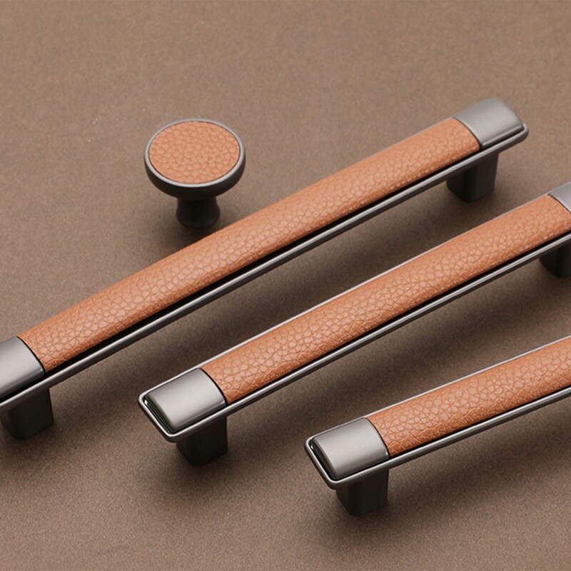 Leather Knobs - Etsy