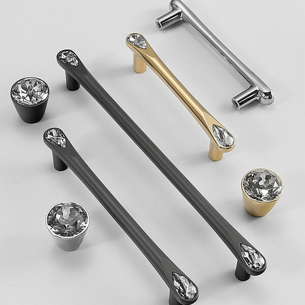 Crystal Handles - Etsy