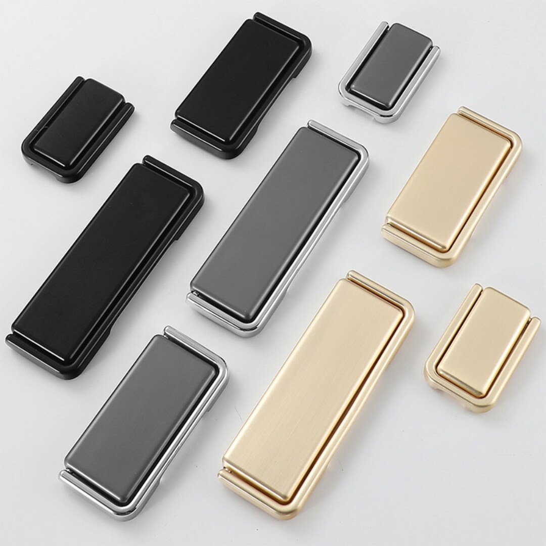 1.25" 2.5" 3.75" Cabinet Flip Pulls Handles Modern Cupboard Drawer Flip ...