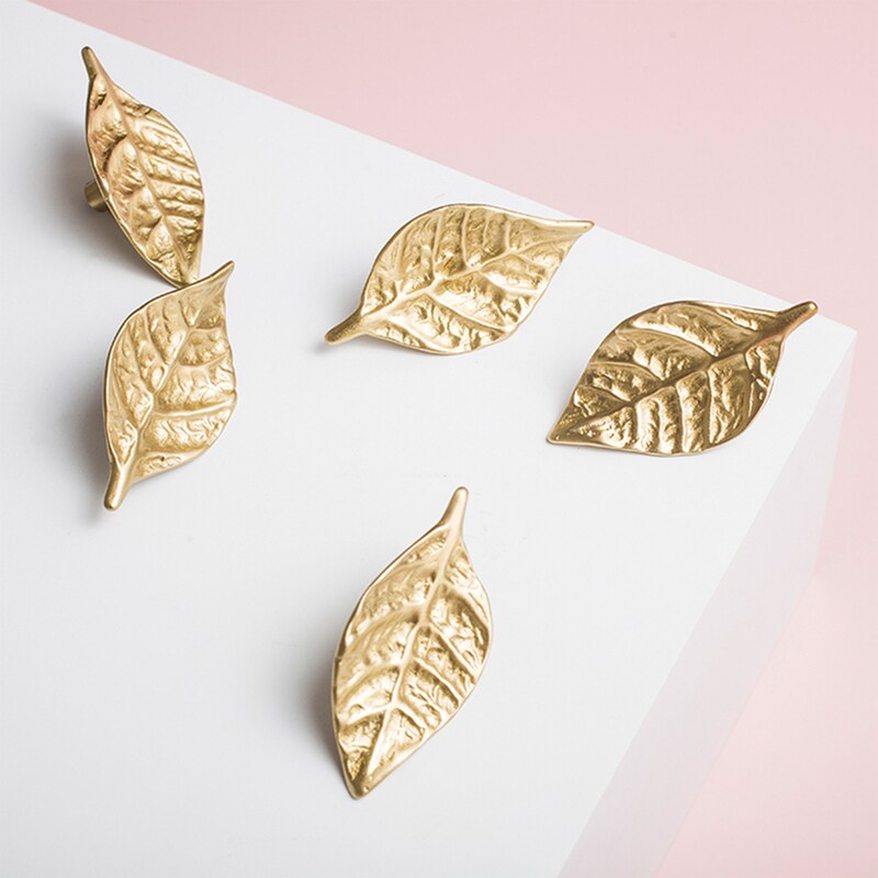 Leaf Drawer Pulls - Etsy