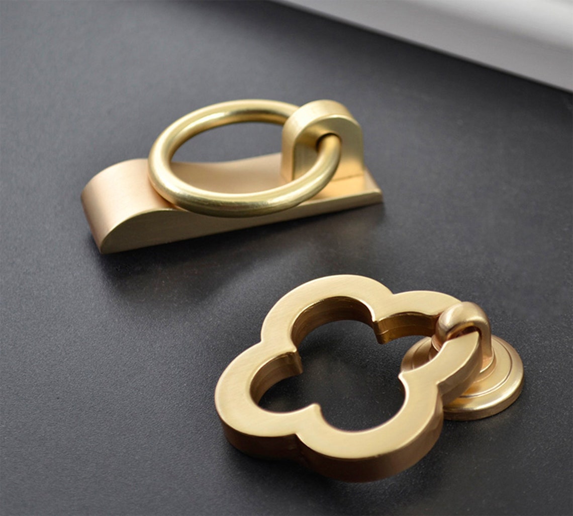 Modern and Simple Knobs Pulls Furniture Cabinet Door Handle | Etsy