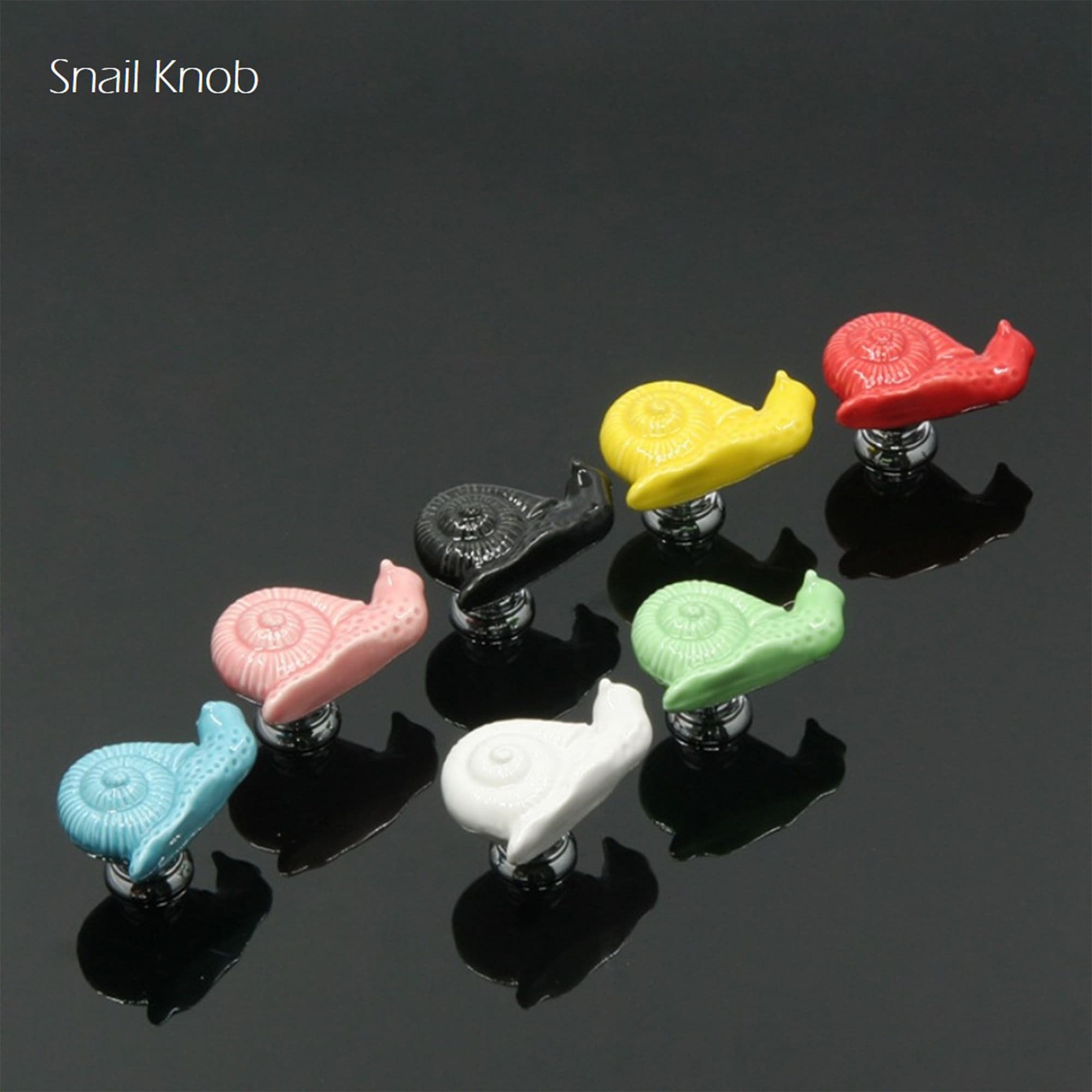 1.46 1.65 1.85 Colorful Ceramic Drawer Knob | Etsy