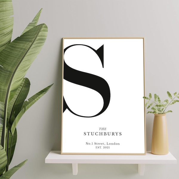 Family Initials - Etsy