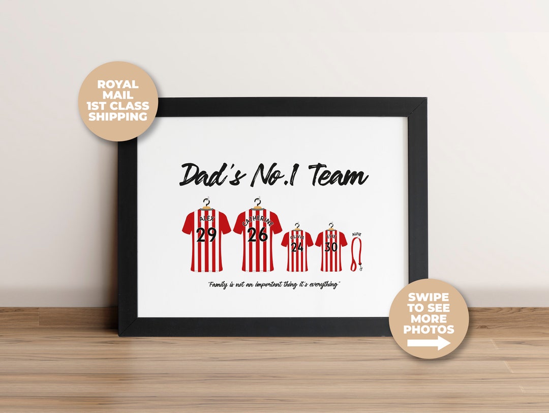 Custom Football Print Personalised Southampton FC Football Shirt Print ...