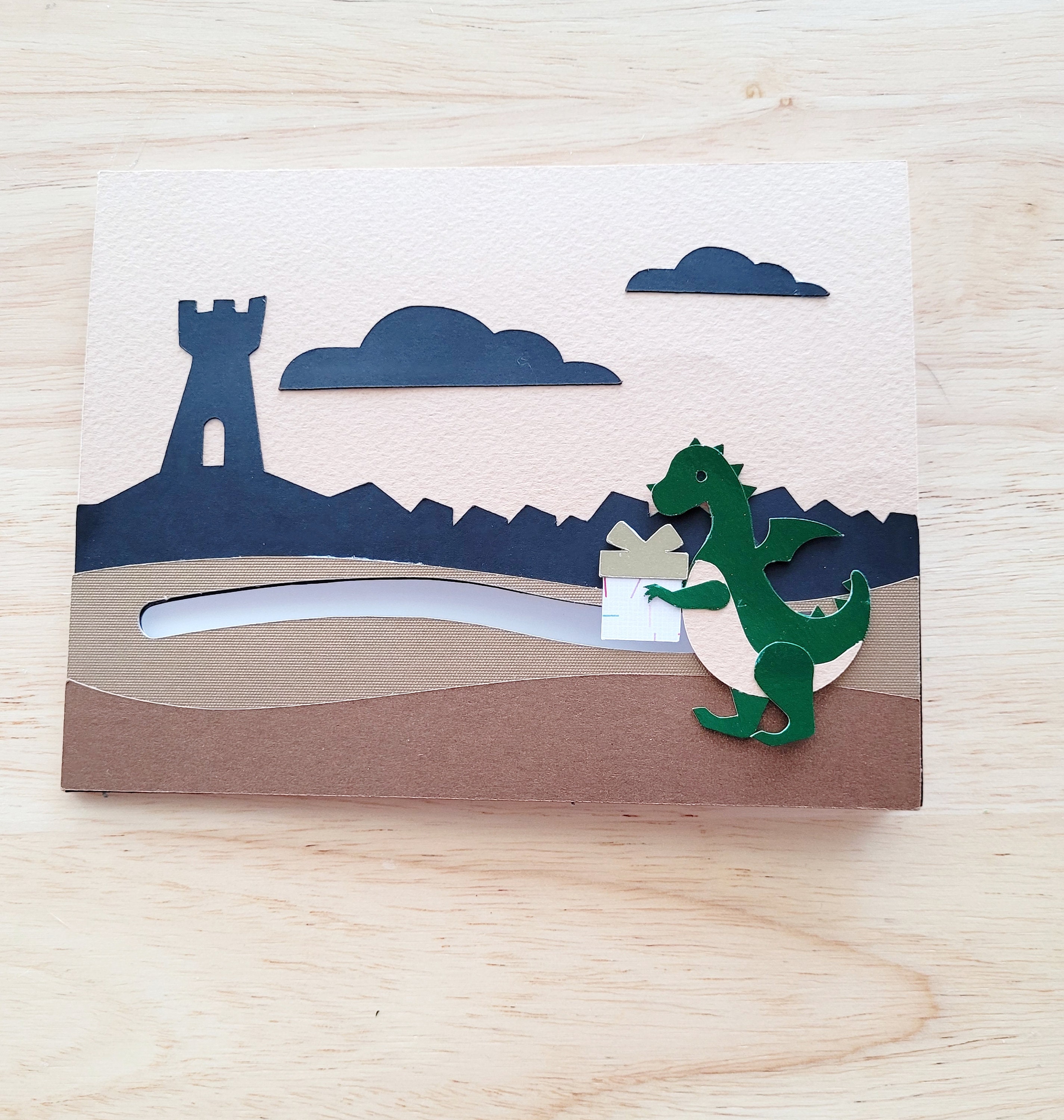 Birthday Dragon Moveable Card - Etsy Canada