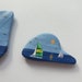 Mini Sailing Fridge Magnets Set of 3 Handpainted Slate Day Light Scene ...