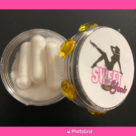 8 Sweet Yoni Pops Natural Vaginal Cleanse Pills | Etsy