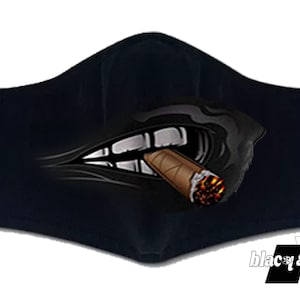 Cigar Mouth Face Mask - Etsy