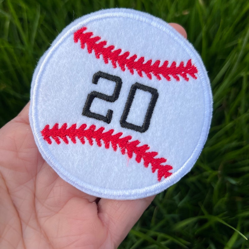 Baseball Iron on Patches - Etsy