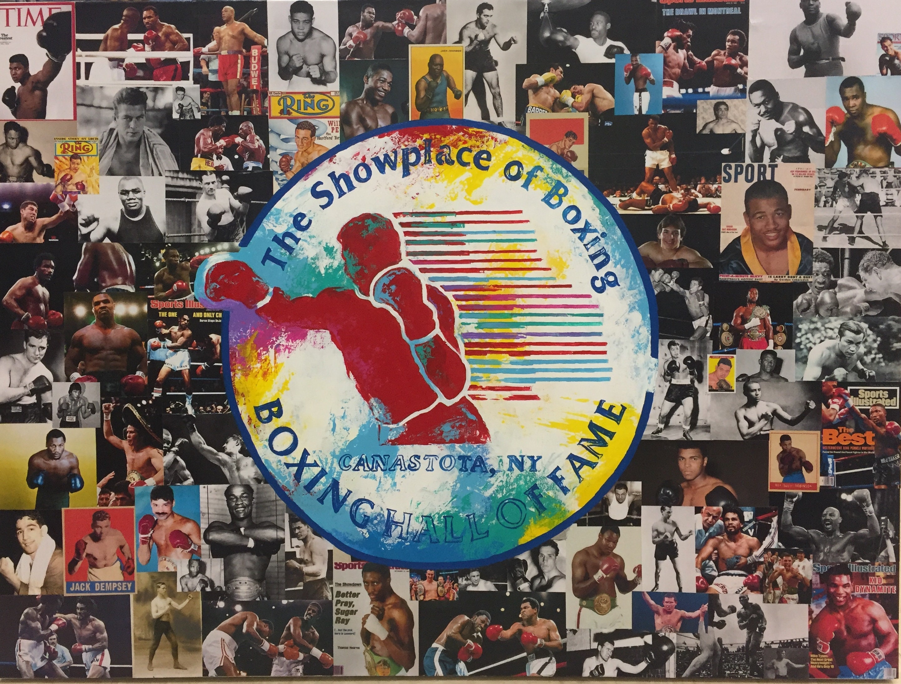 Boxing Hall of Fame Collage - Etsy