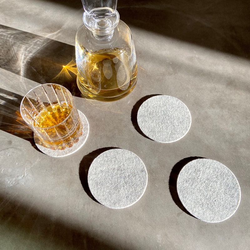 Felt Coasters - Etsy