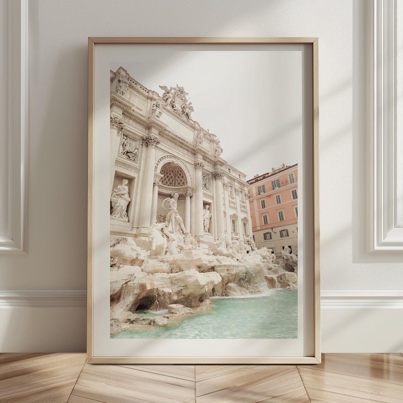 Trevi Fountain Posters - Etsy