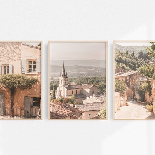 Provence Print Set of 3 Prints France Prints Printable | Etsy
