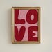 Retro Valentines Wall Decor Set of 8 Printable Romantic Posters Cute ...