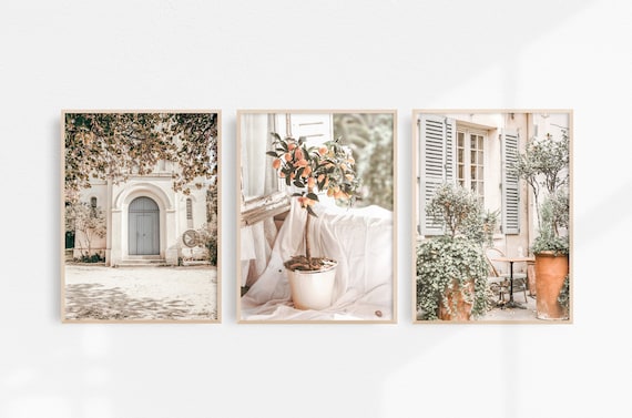 French Print Set of 3 Prints French Country Print French - Etsy