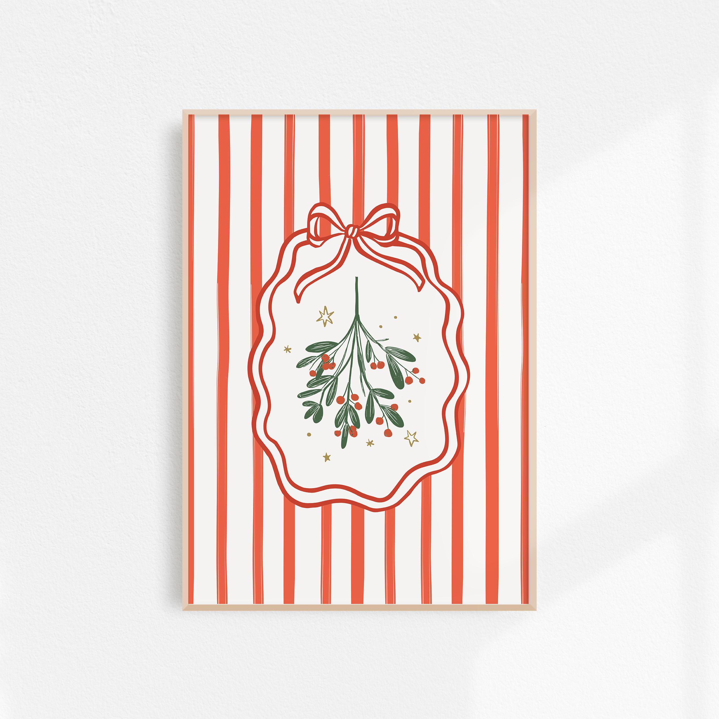 Whimsical Christmas Prints Set of 3: Cute Christmas Printable Art ...