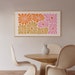 Retro Frame TV Art Pink Orange Samsung Frame TV Art, Art for Frame Tv ...