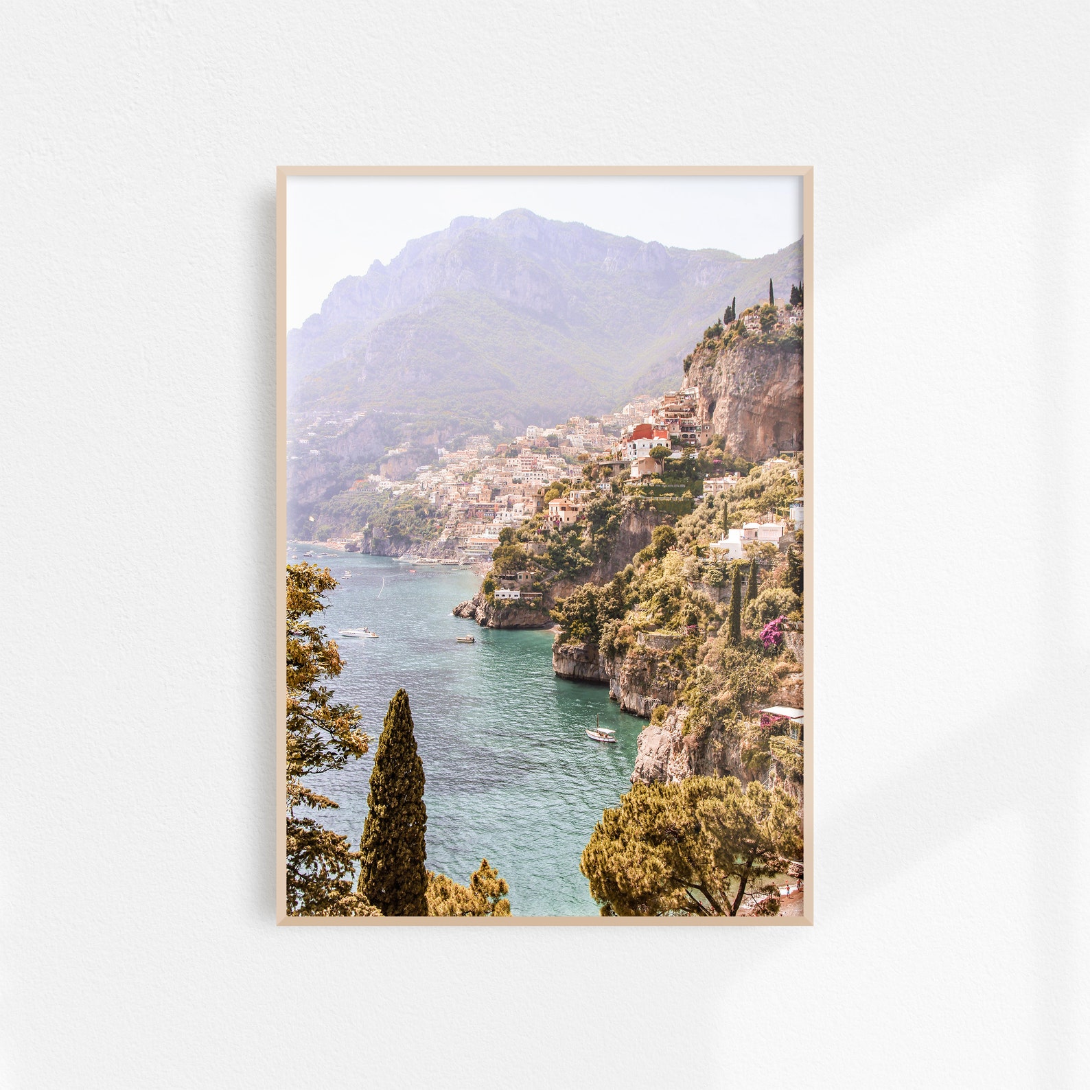 Positano Prints Set of 3 Prints Amalfi Coast Print Positano Wall Art ...