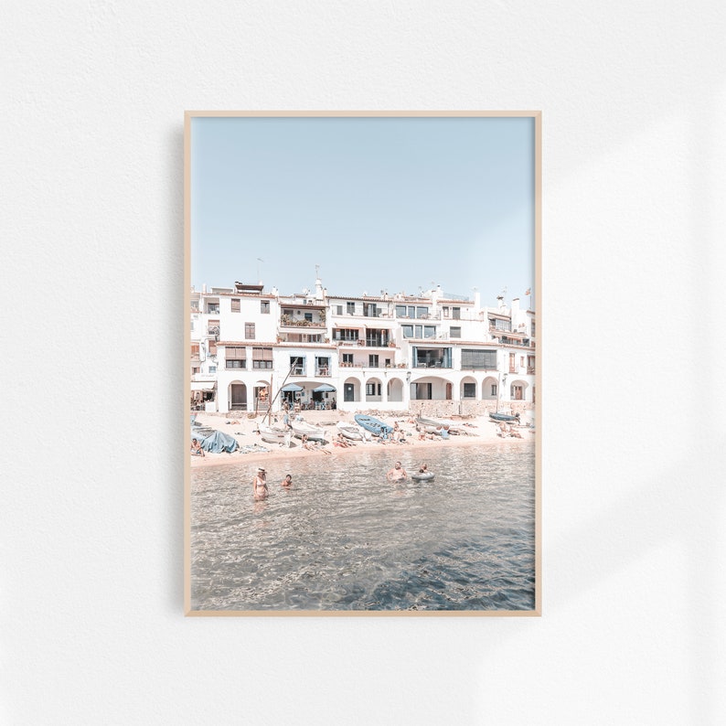 Mallorca Prints Set of 3 Prints Spain Print Beach Wall - Etsy