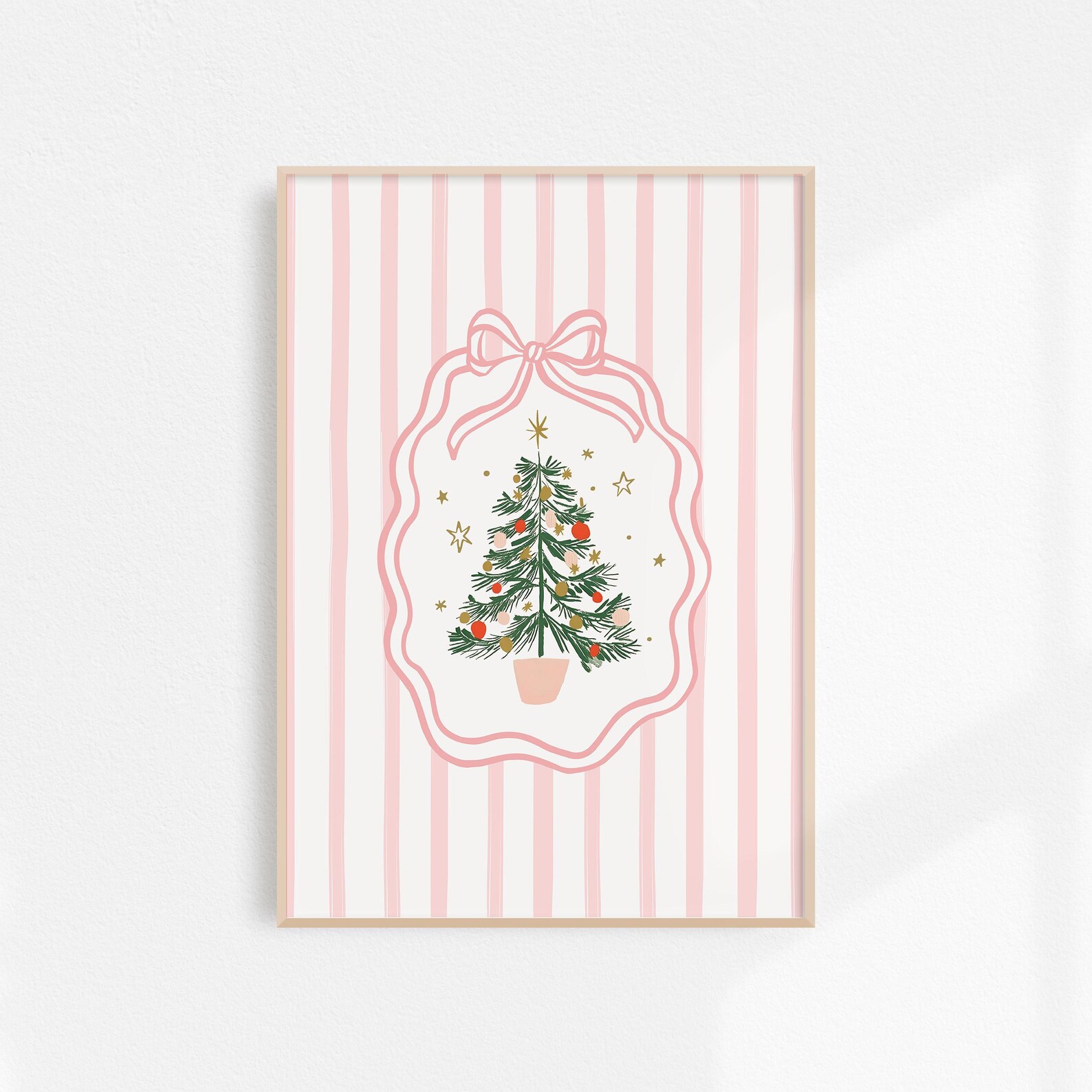 Whimsical Christmas Prints Set of 3: Cute Christmas Printable Art ...