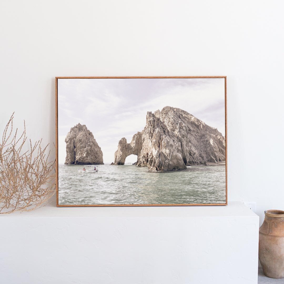 Coastal Wall Art Cabo San Lucas Baja Print Neutral Wall - Etsy