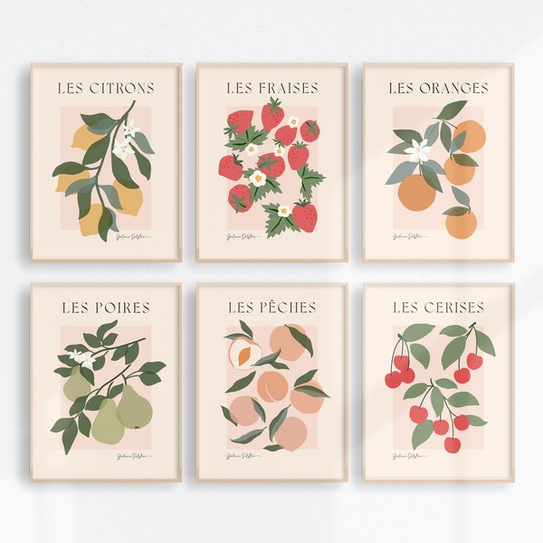Fruit Poster - Etsy
