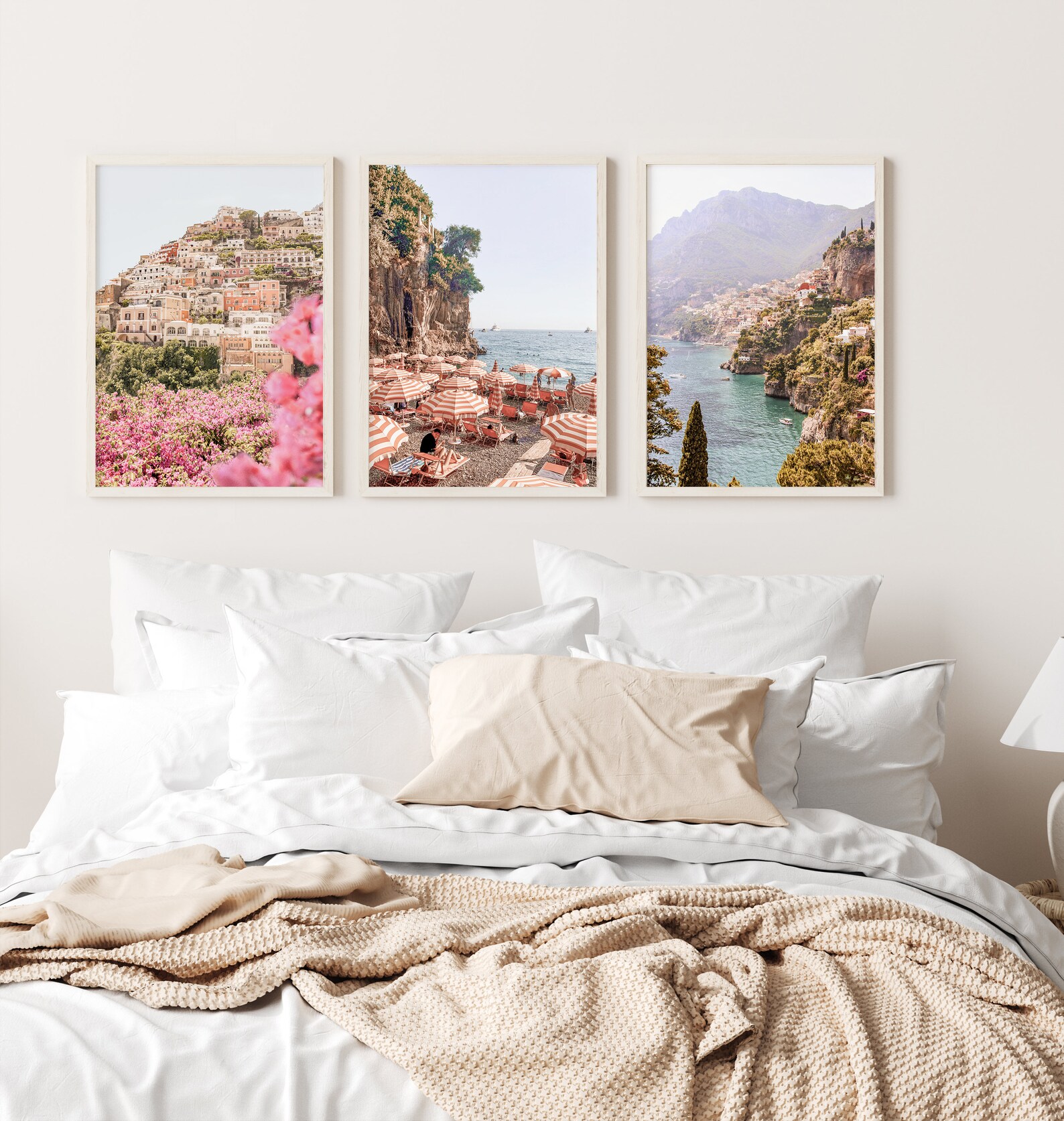 Positano Prints Set of 3 Prints Amalfi Coast Print Positano Wall Art ...