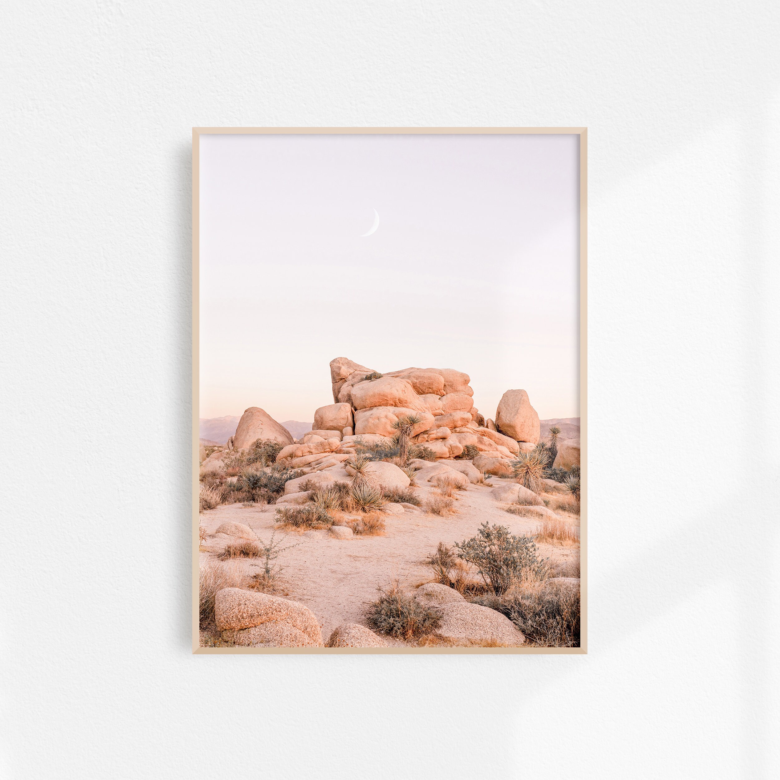 Joshua Tree Print Set of 3 Prints California Desert Wall Art | Etsy