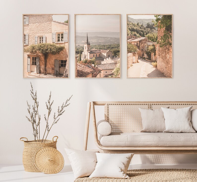 Provence Print Set of 3 Prints France Prints Printable | Etsy