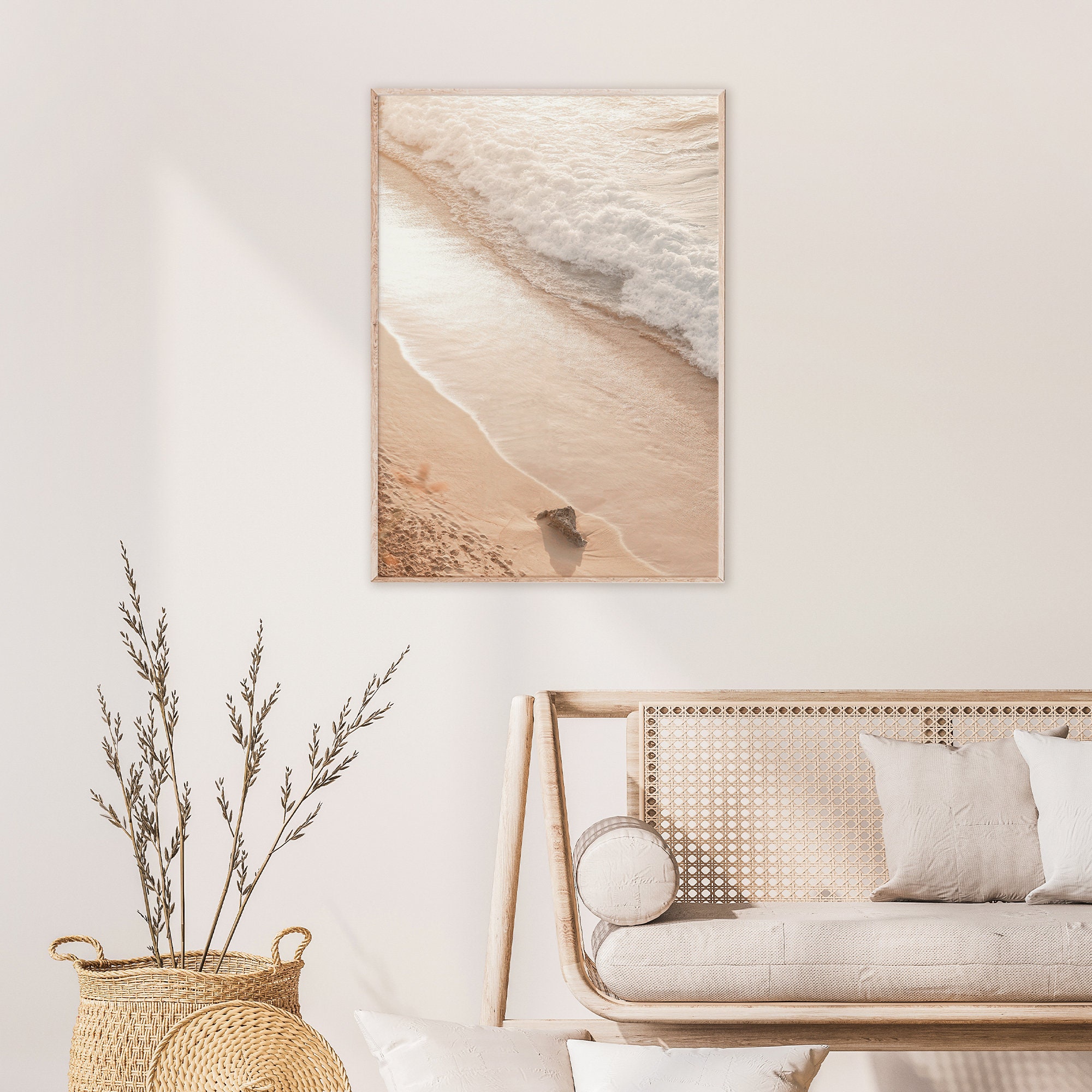 Beach Wall Art Wave Print Beach Print Bali Print DIY - Etsy