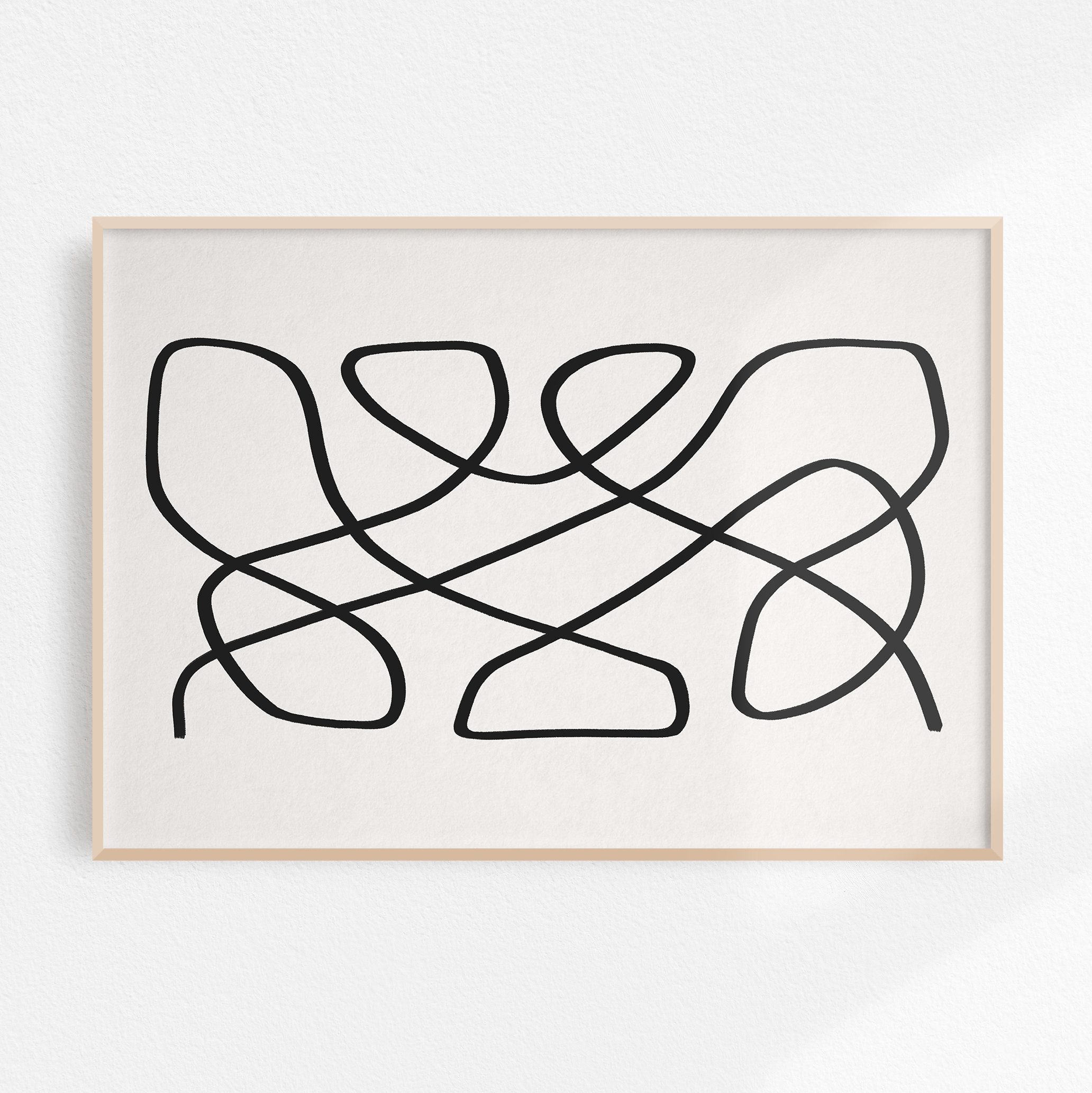 Easy Abstract Line Drawings