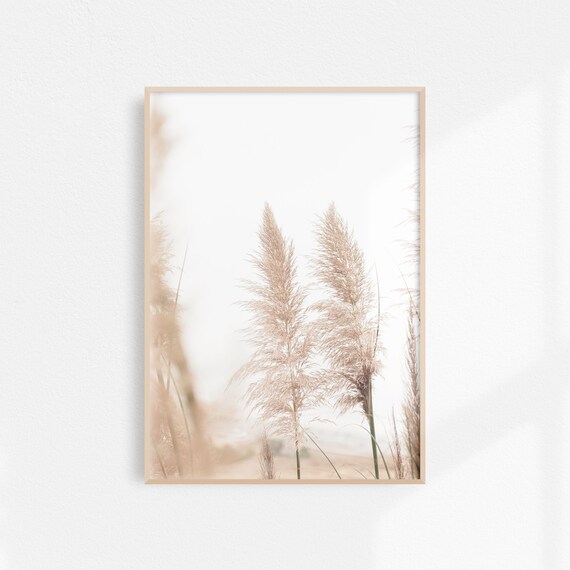 Pampas Prints Digital Prints Nature Wall Art Rustic | Etsy