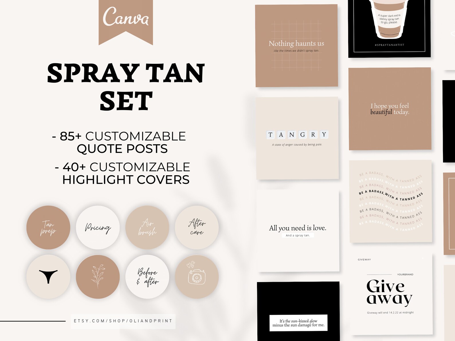 Spray Tan Posts, Spray Tanning Quotes, Spray Tan Quotes, Instagram ...