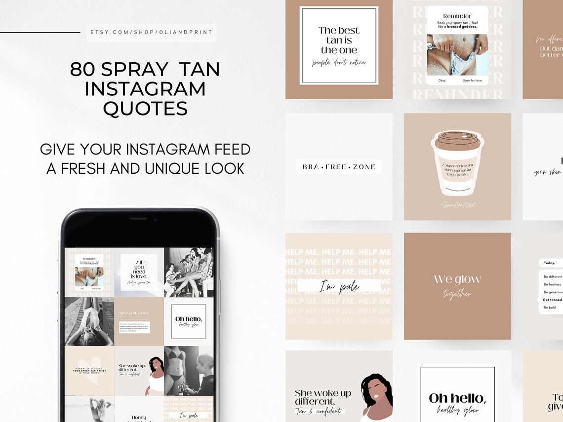 80 Spray Tan Posts, Spray Tanning Quote, Spray Tan Quote, Instagram ...