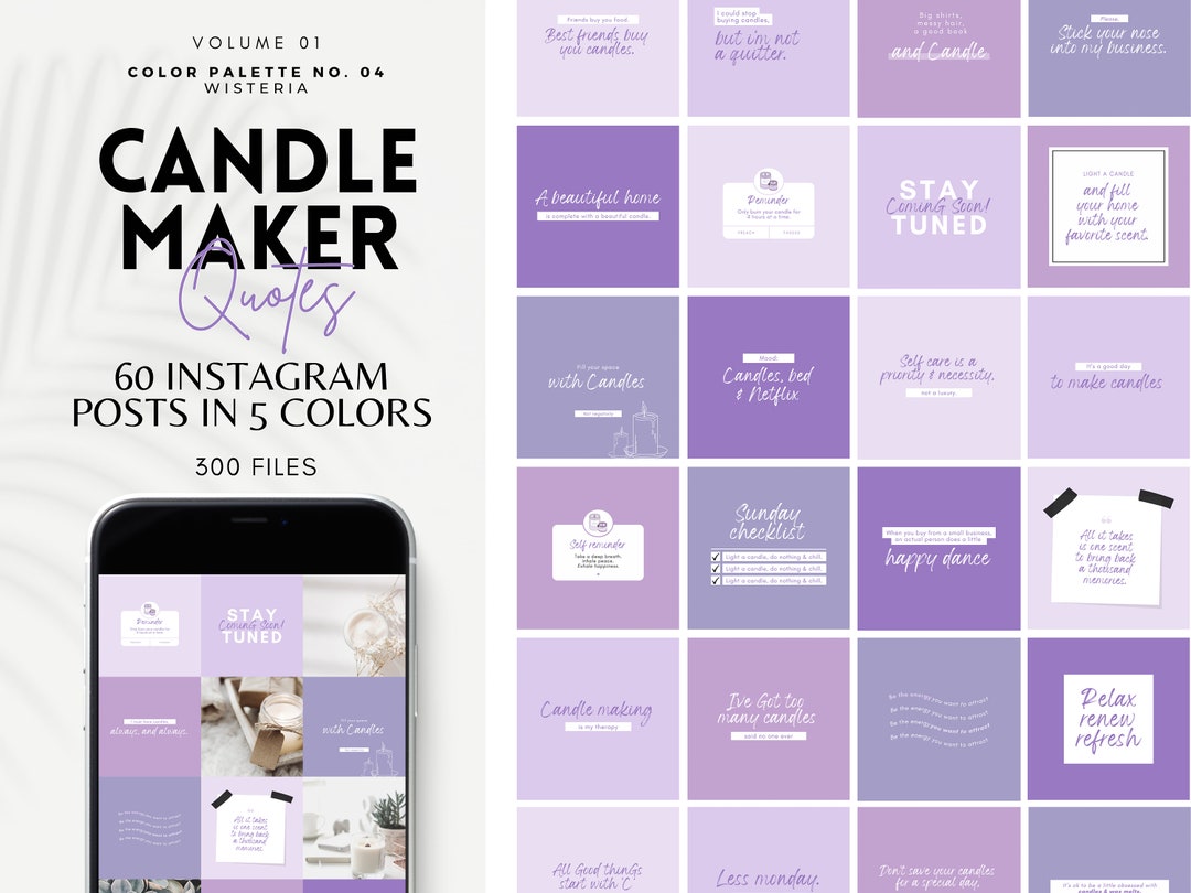 60 CANDLE BUSINESS Instagram Posts, Candle Business Posts, Wax Melt ...