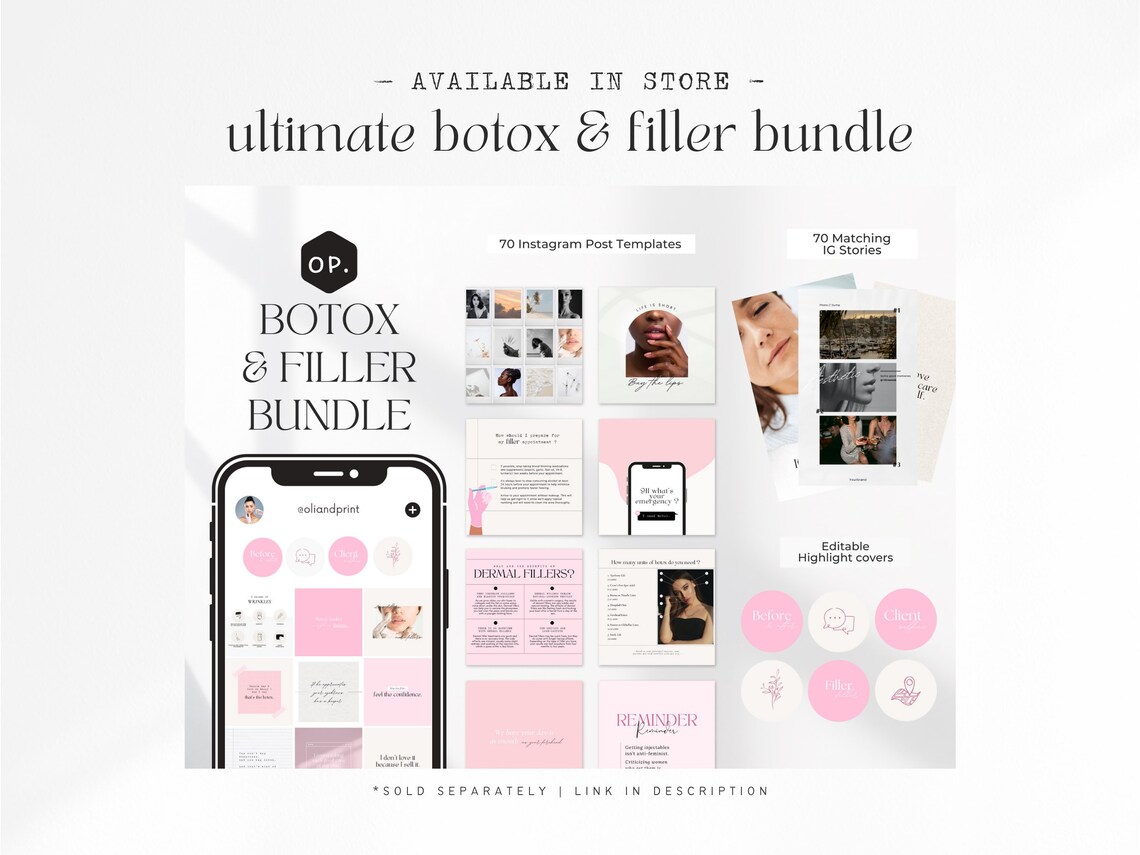 Botox Filler, Botox Covers, Instagram Post, Botox Instagram, Highlight ...