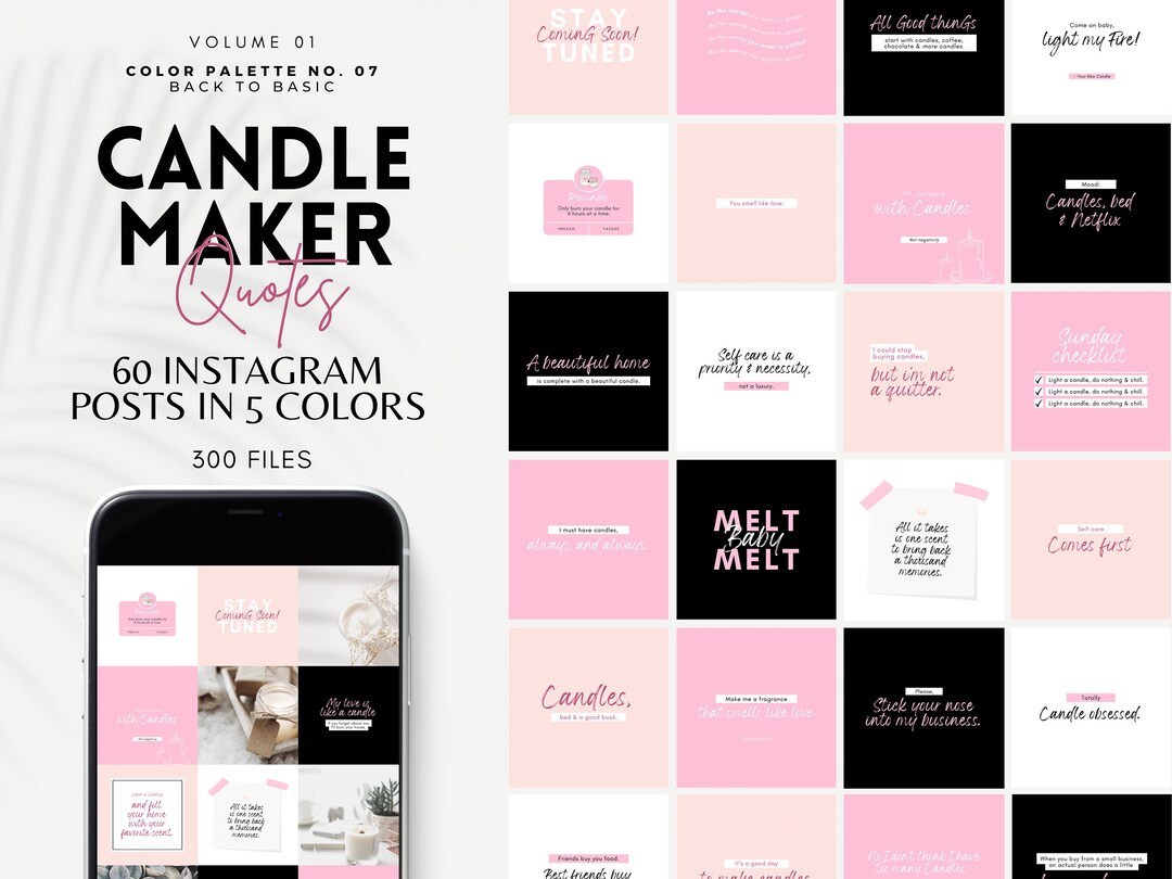 60 CANDLE BUSINESS Instagram Posts, Candle Business Posts, Wax Melt ...