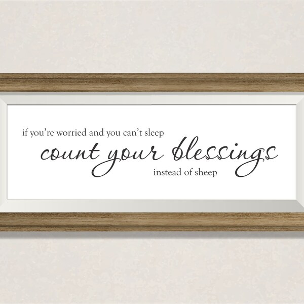 Count Your Blessings - Etsy
