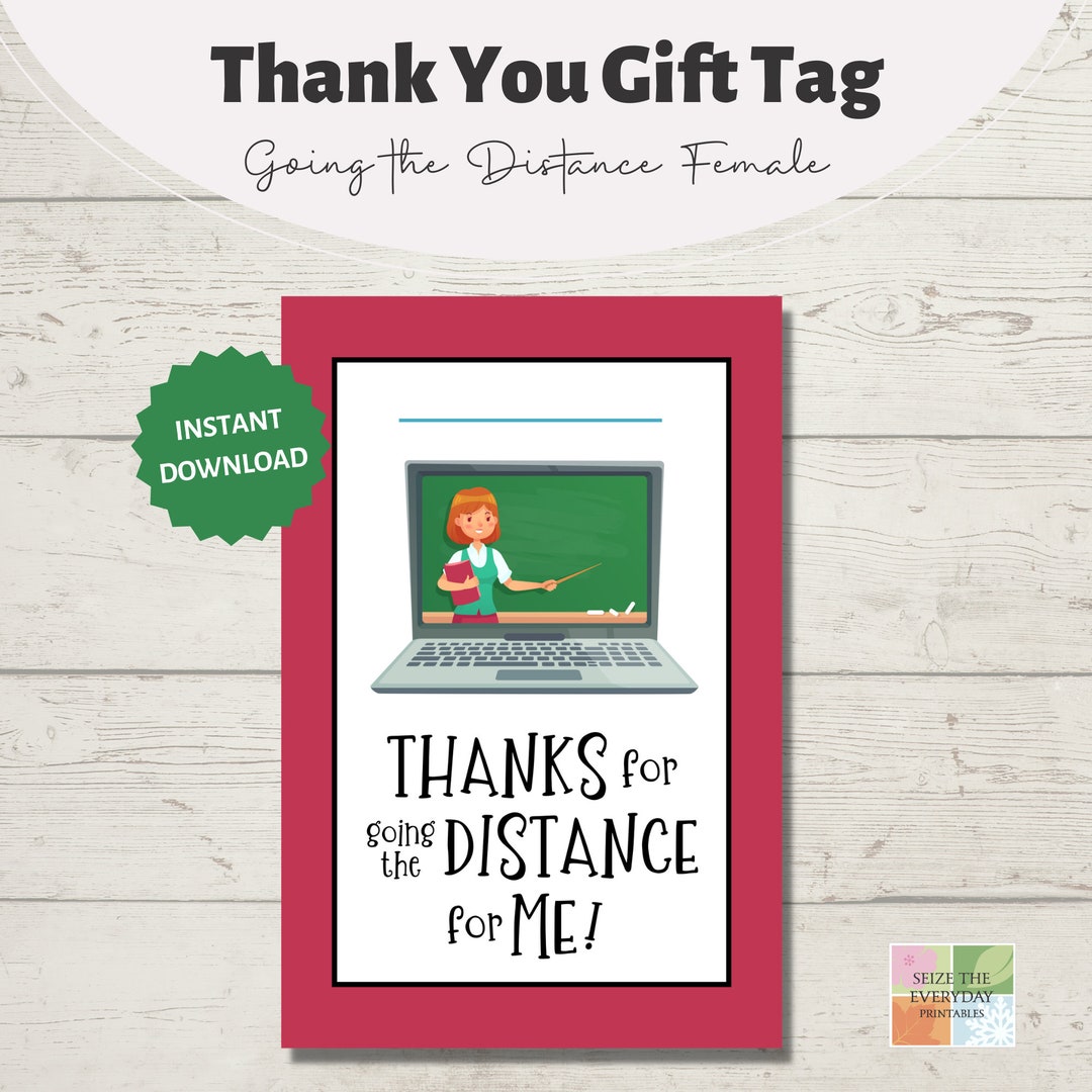 Teacher Appreciation Gift Card Holder. Female Teacher. Online/distance ...