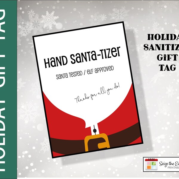 Santatizer - Etsy
