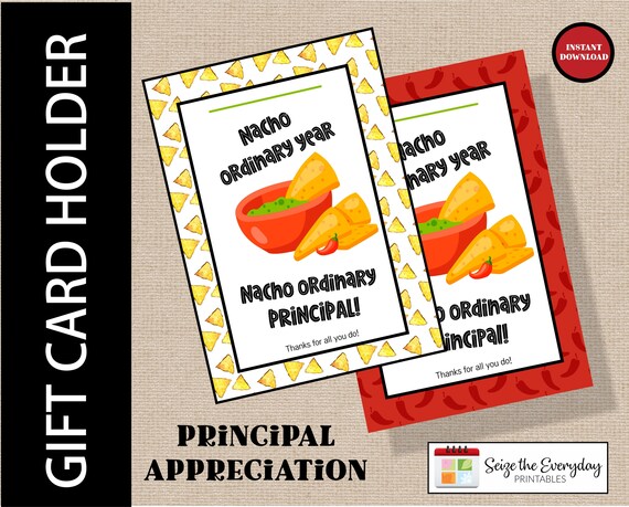 Paper & Party Supplies Paper Nacho Ordinary Principal Teacher ...