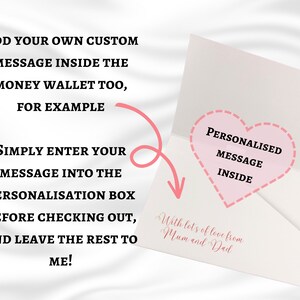 Botanical Wedding Money Wallet, Bride and Groom Wedding Gift Card ...