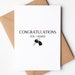 Driving Test Pass Card, Congratulations Card, New Driver, Driving ...