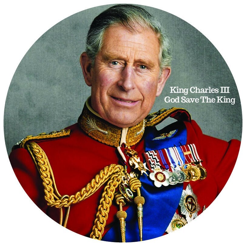 King Charles 3rd King Charles III Prince Charles Sticker Decal - Etsy UK