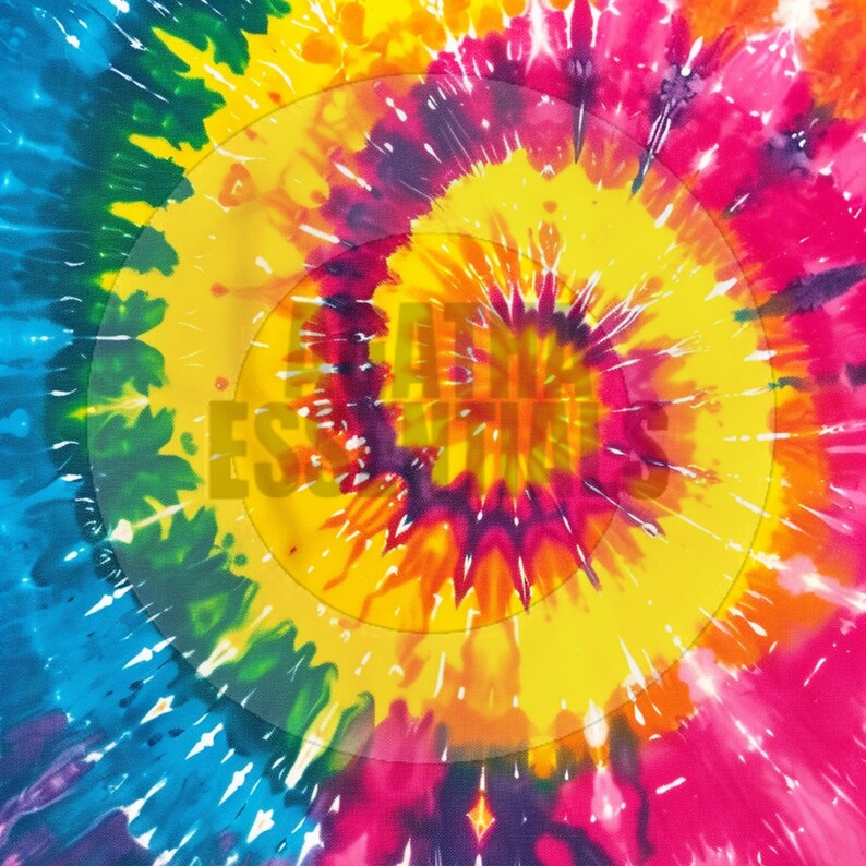 Rainbow Tie Dye Digital Paper, Printable Textures for Scrapbooking ...