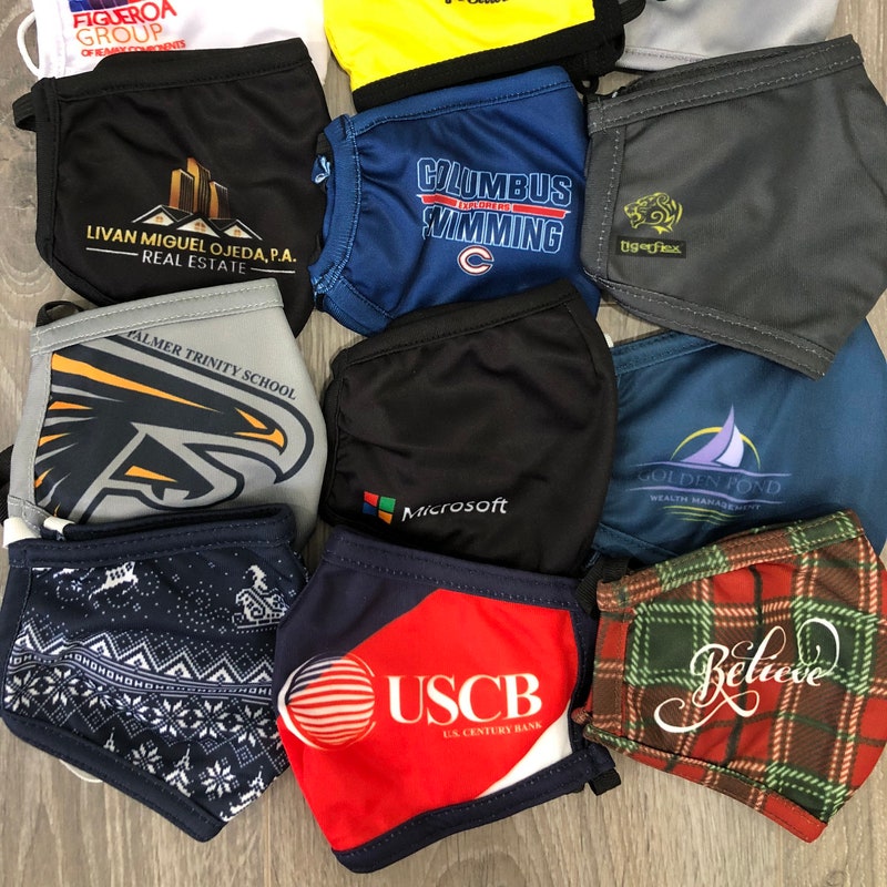 Custom Face Mask - Etsy