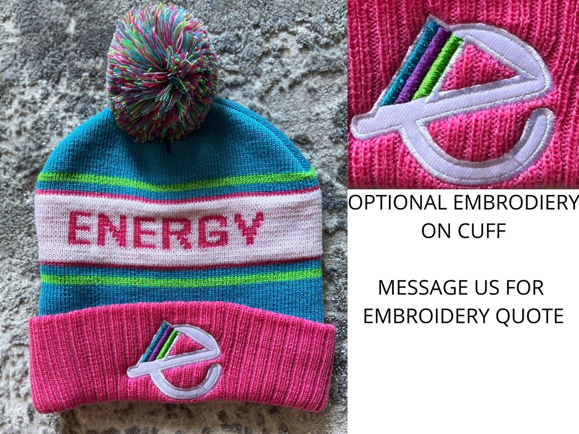 100% Custom Knit Beanies With Your Logo or Design Custom - Etsy