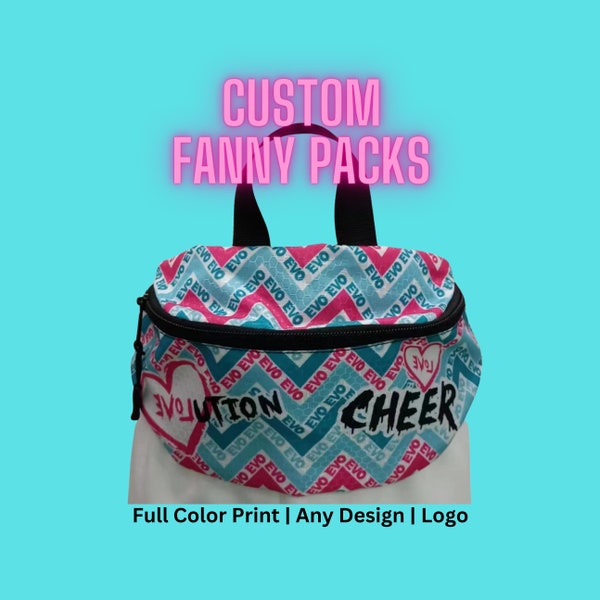 Custom Fanny Pack Logo - Etsy
