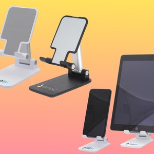Trade Show Giveaways, Adjustable Desktop Cellphone Stand, Corporate ...
