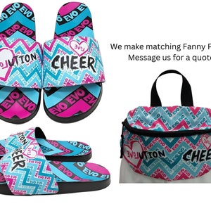 Custom Cheer Slides, Cheerleading Team Gifts, Dance Slides, Gymnastic ...